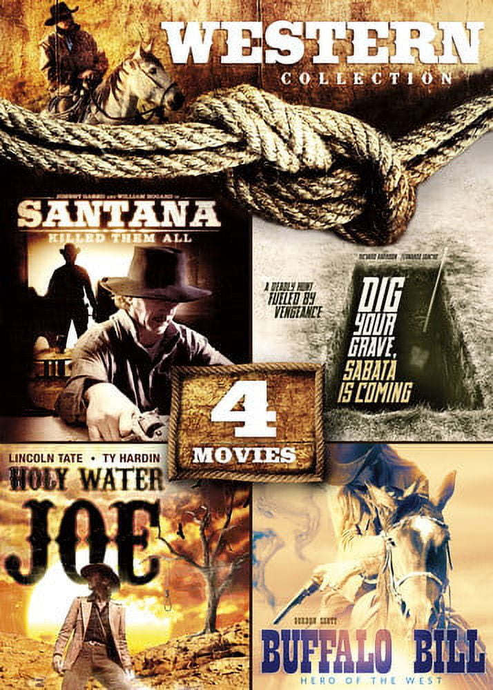 4-Movie Western Collection (DVD) - Walmart.com