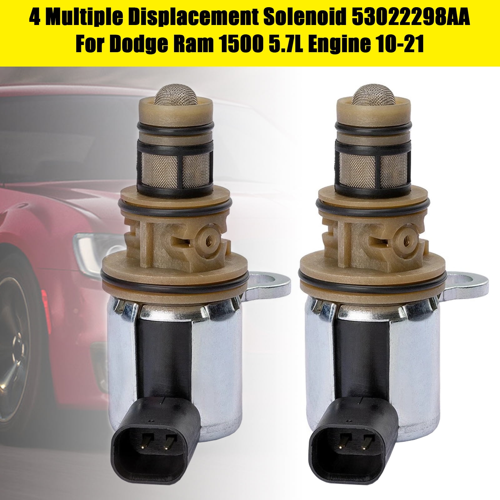 4 Multiple Displacement Solenoid 53022298AA For Dodge Ram 1500 Engine ...