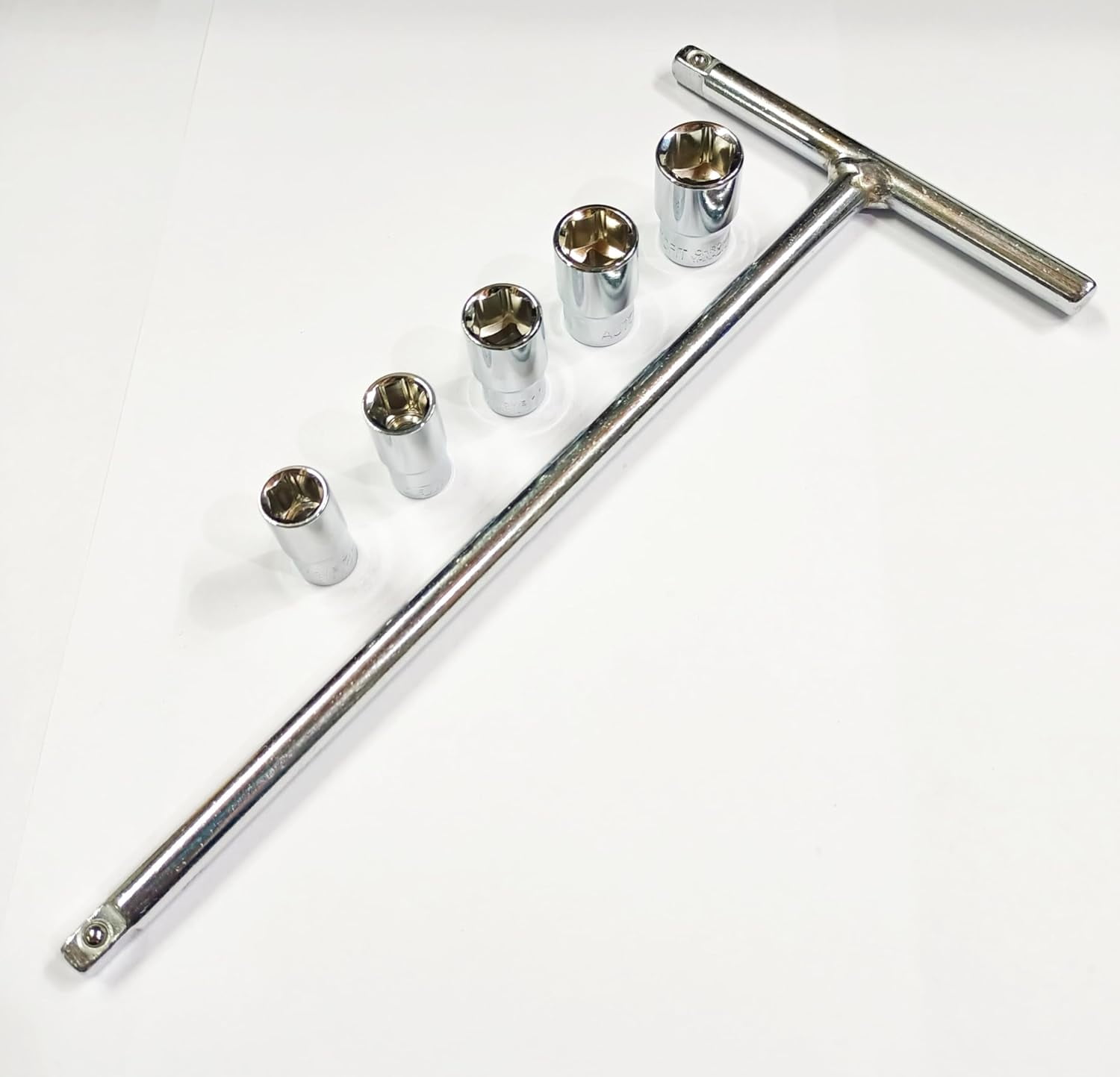 4 NEX T Handle Socket Spanner With 1/4 Drive, 8Mm, 9Mm, 10Mm 11Mm And ...