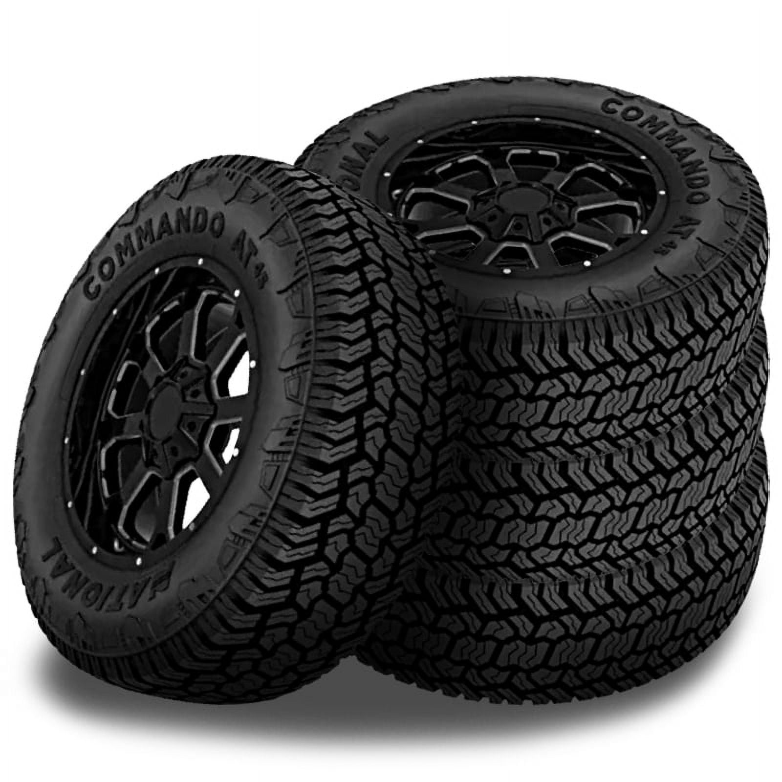 4 National Commando AT4S V2 265/75R16 123/120R All Terrain [10 PLY Load ...