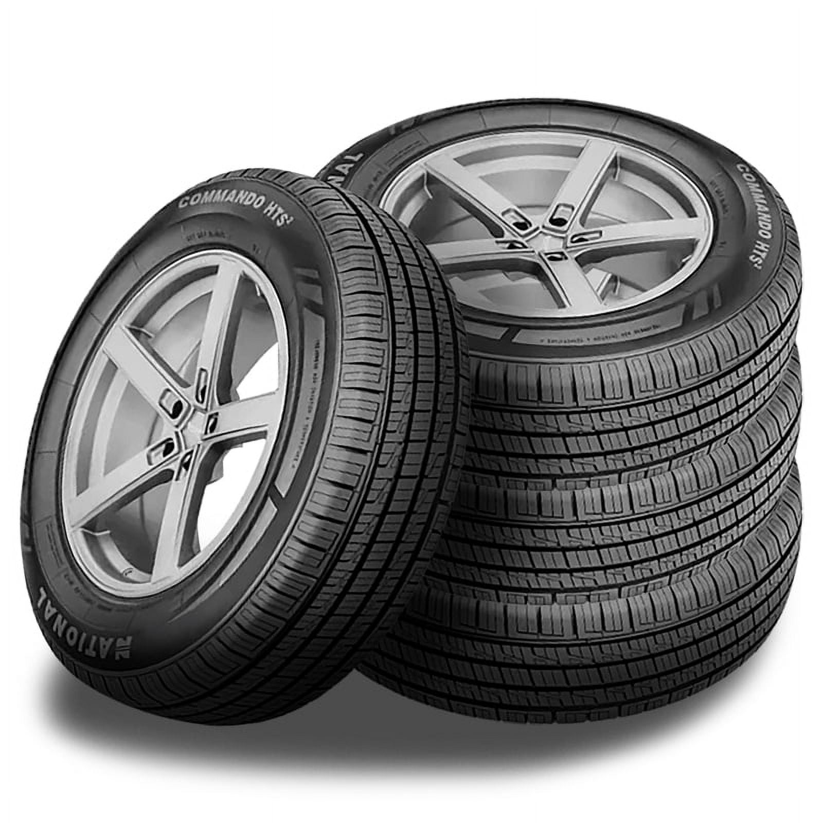 4 National Commando HTS 2 LT 245/75R17 121/118S Highway All Season 10 ...