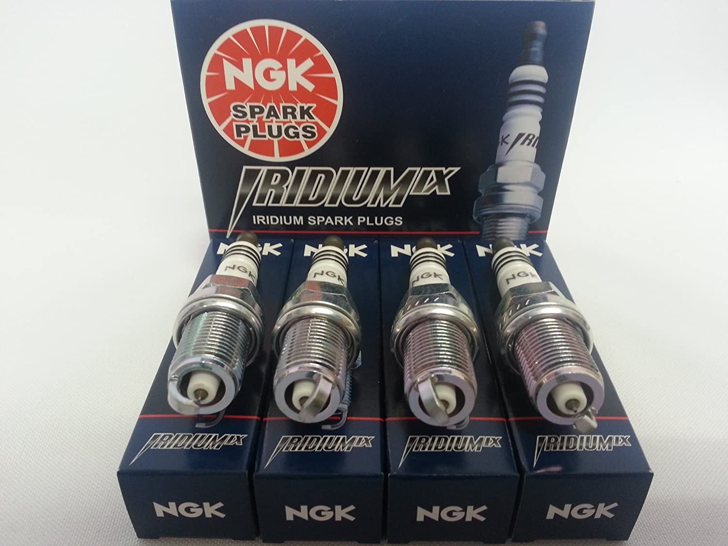 NGK Iridium IX Spark Plugs TR55IX, 4 Pack - Walmart Business Supplies
