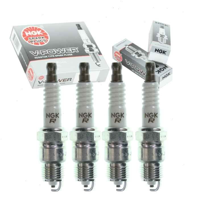 4-New NGK V-Power Copper Spark Plugs UR4 #6630 Made in Japan - Walmart.com