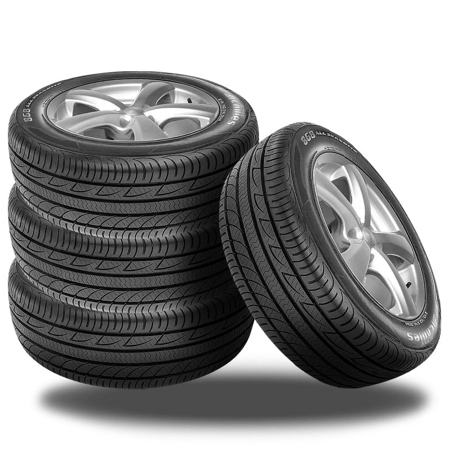 Waterfall Eco Dynamic 225/55R16 95W All Season Tires, Set of 4, 45000 ...
