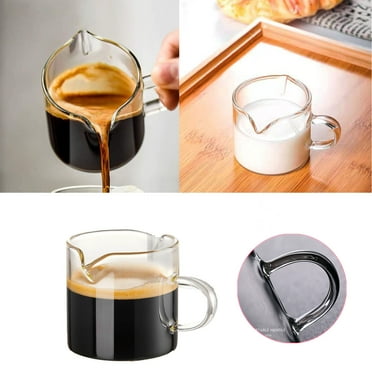Kaffe Double Wall Small Glass Espresso Cups, 3oz, Set of 2 - Walmart.com