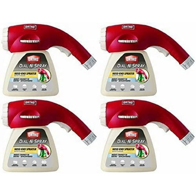 4 Ortho 0841010 Dial N Spray Hose End Sprayer Extended Grip 14 Settings ...