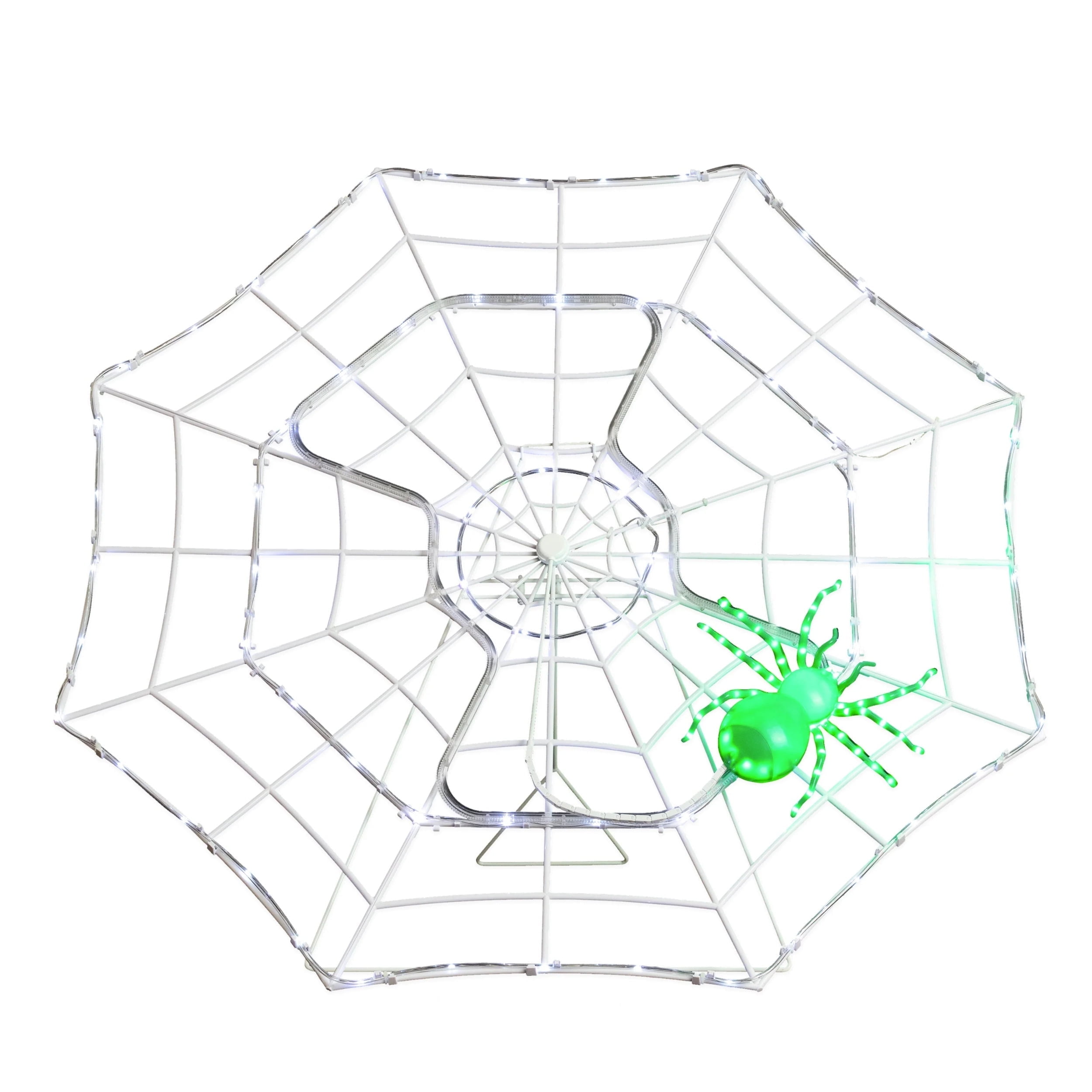 Mr. Halloween 4-Foot Outdoor Animated Spider Web - Walmart.com