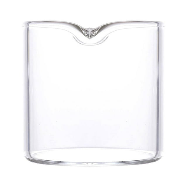 4 Oz Espresso Shot Glass with Spout, Transparent Waster Glass for Bar ...