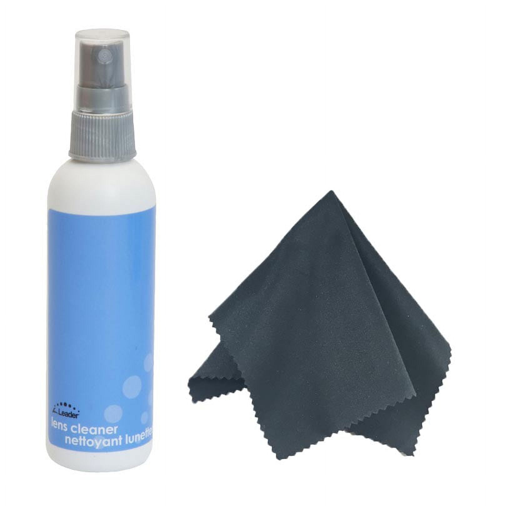 4 Oz Lens Cleaner with Free Black Micro Fiber Cleaning Cloth - Walmart.com