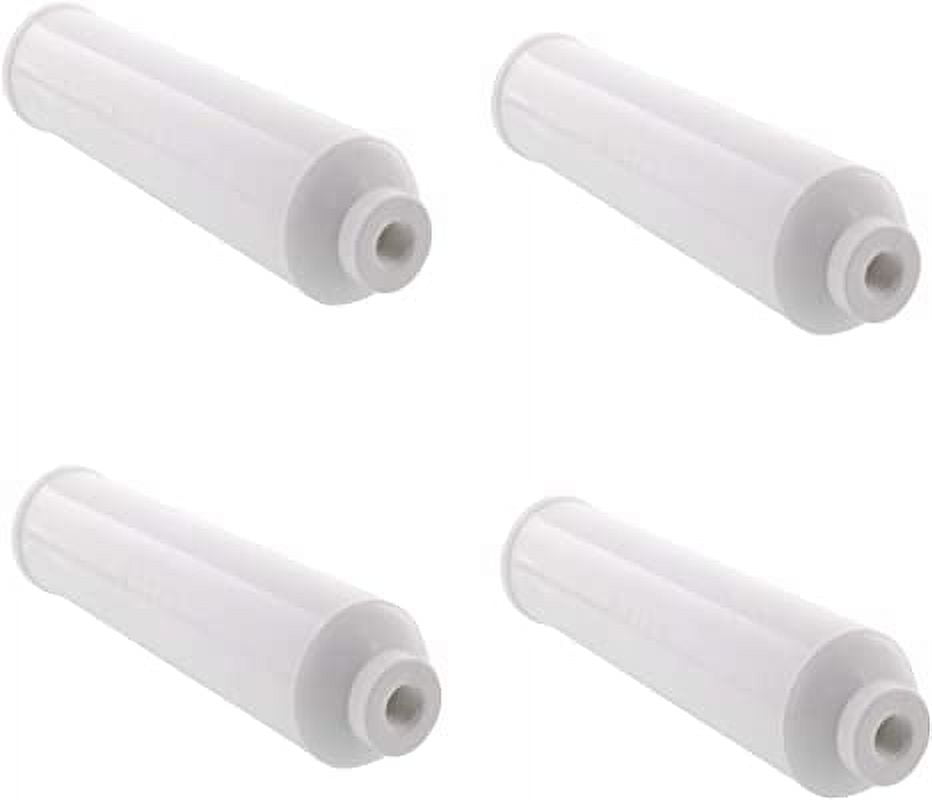 4 PACK 10" X 2" GAC Inline Filter/RO Post Filter - 1/4" T33 - Walmart.com