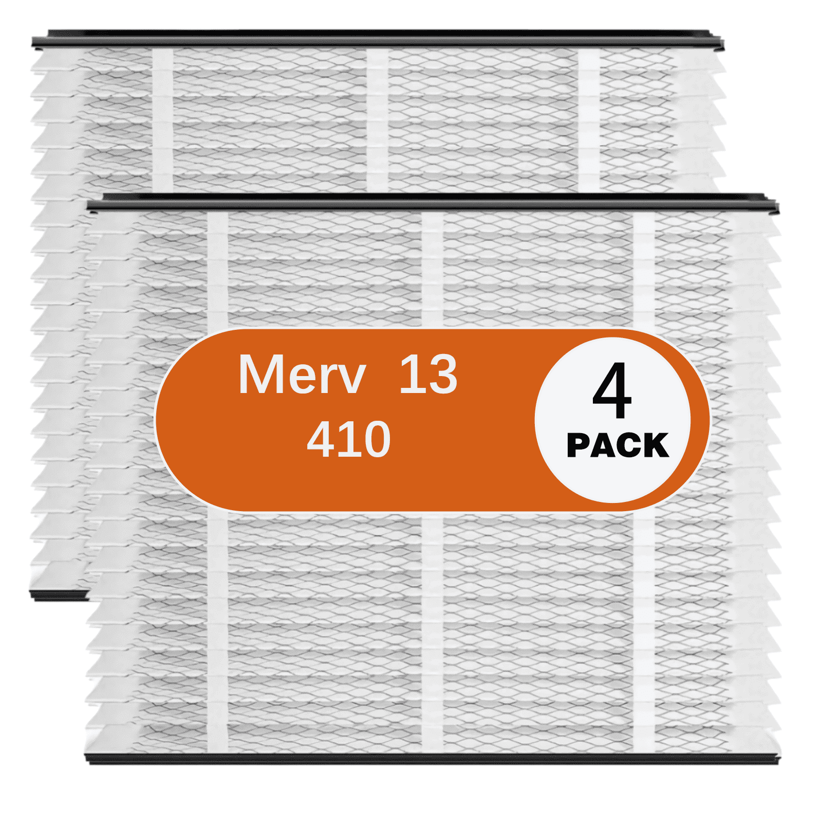 4 PACK 410 air filter replacement Compatible with aprilaire 410 ...