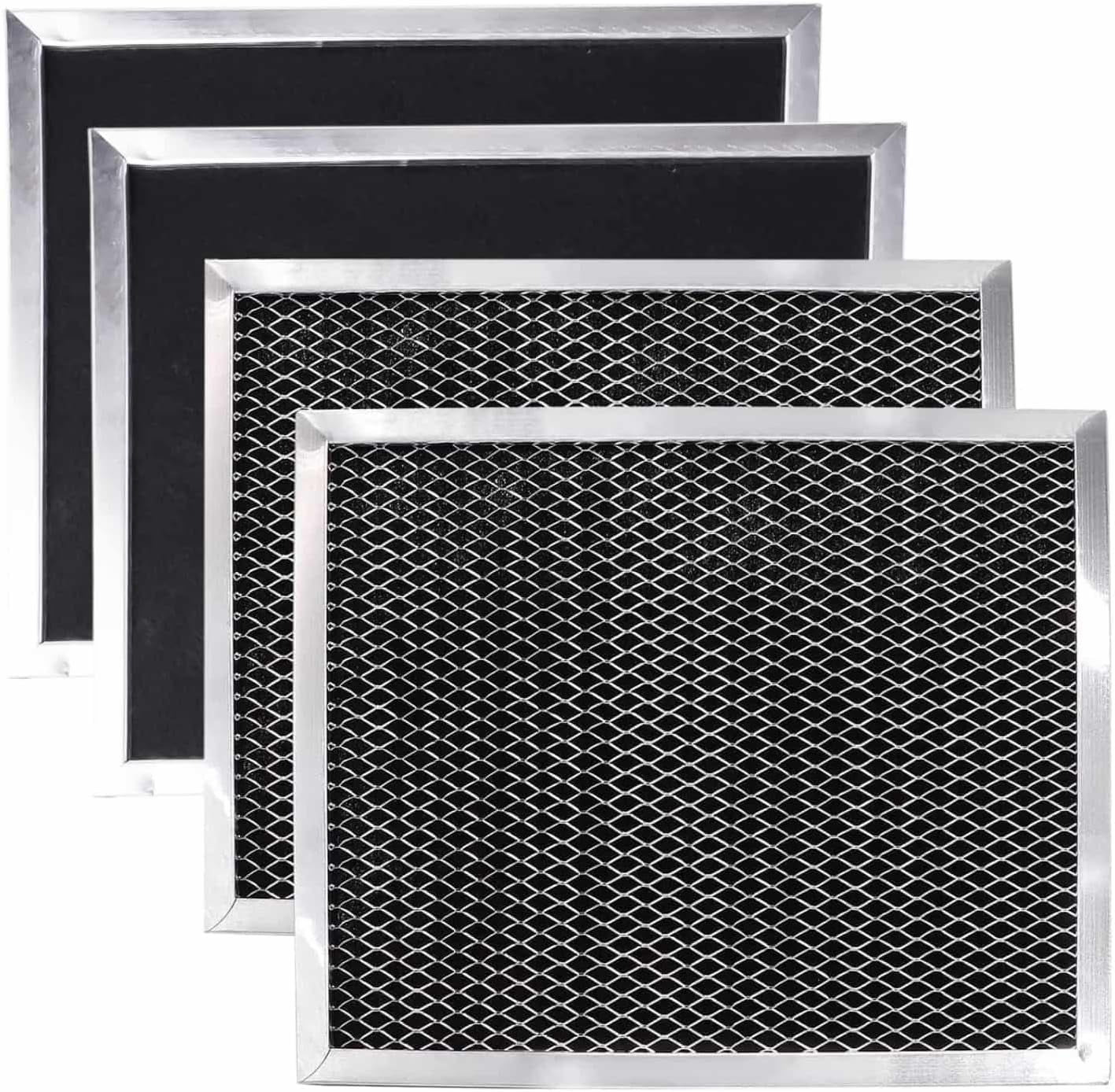 4 – PACK 97007696 Stove Hood Filter 10.4 x 8.7 Inch Stove Vent Filter ...