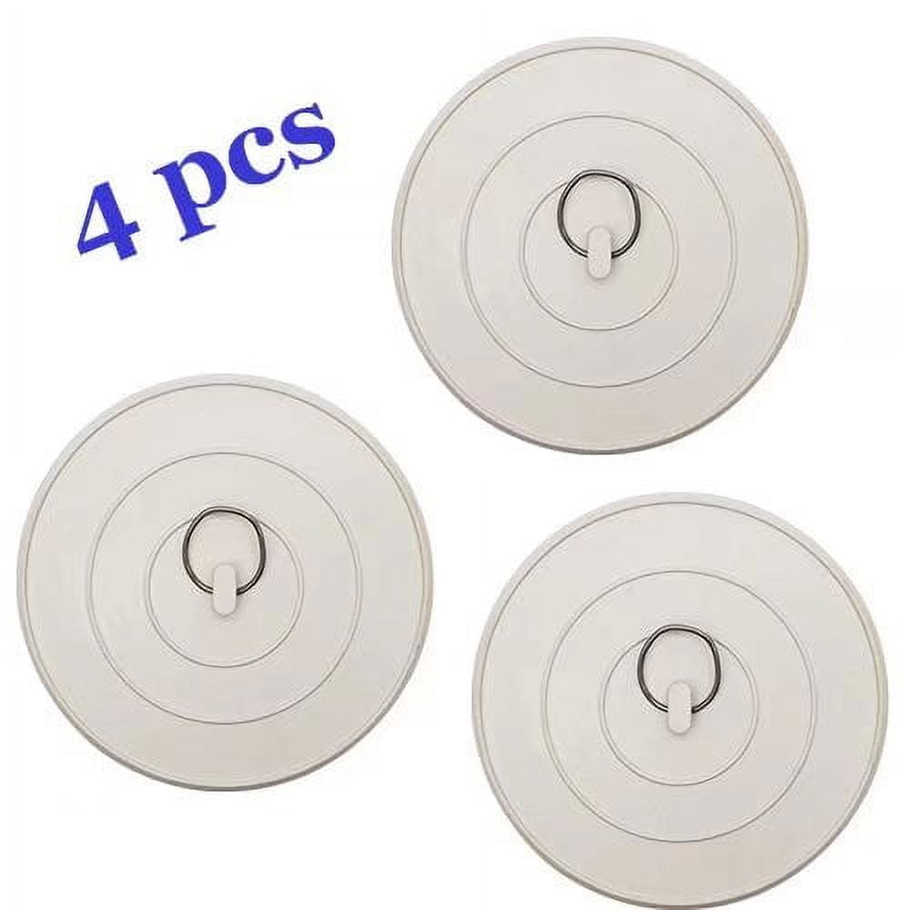 4 PACK Bath Tub Drain Plug Bathtub Drain Stopper Bath Tub Plug 4.8 ...