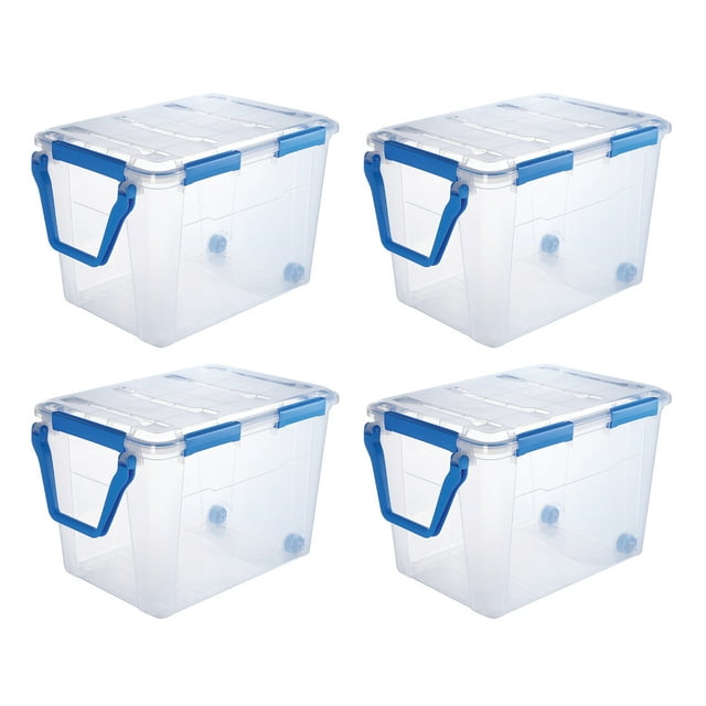 4PK Waterproof Storage - Lockable storage chests - Walmart Business ...