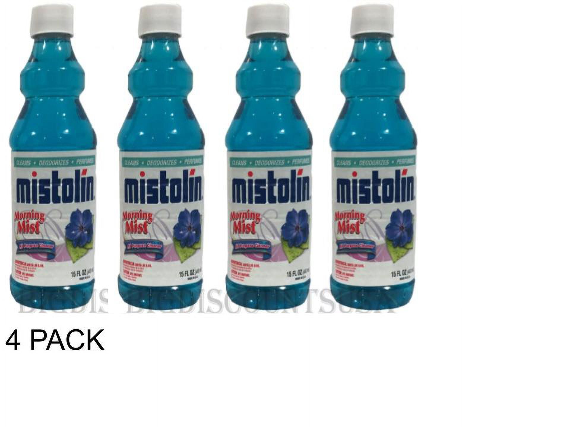 4 PACK - Mistolin General All Purpose Cleaning Solution Kit Morning ...
