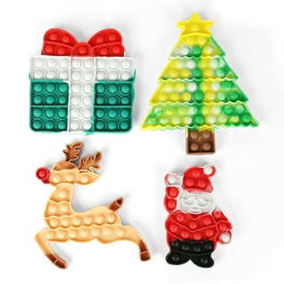 Pop Toy Alphabet Number Print Fidget Blocks Sensory Silicone Push ...