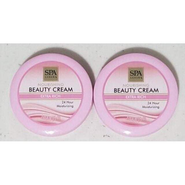 4 PACK SPA Luxury Nourishing Beauty Cream Extras Rich 2.53oz EACH ...
