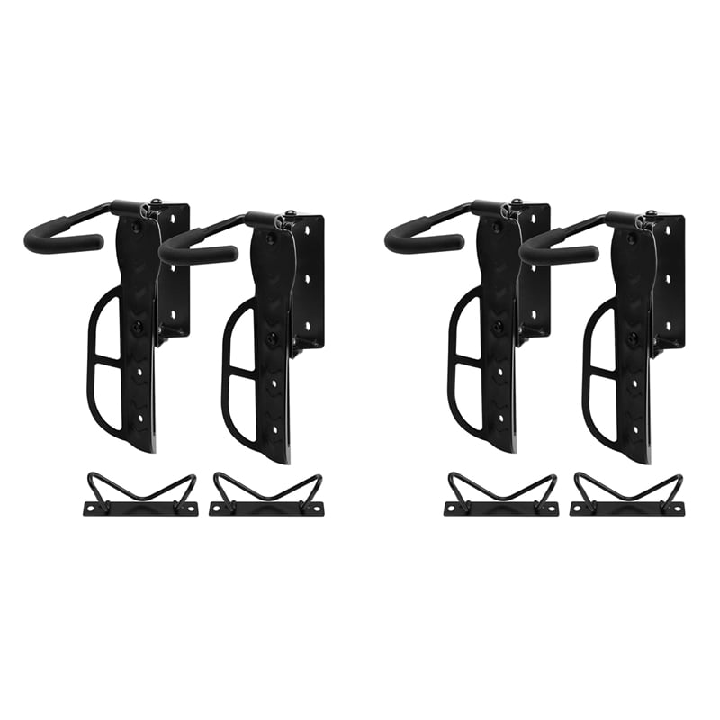 4 PACK Swivel Bike Rack Garage Wall Mount Bike Hangers for Garage Bike ...