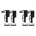 4 PACK Swivel Bike Rack Garage Wall Mount Bike Hangers for Garage Bike ...