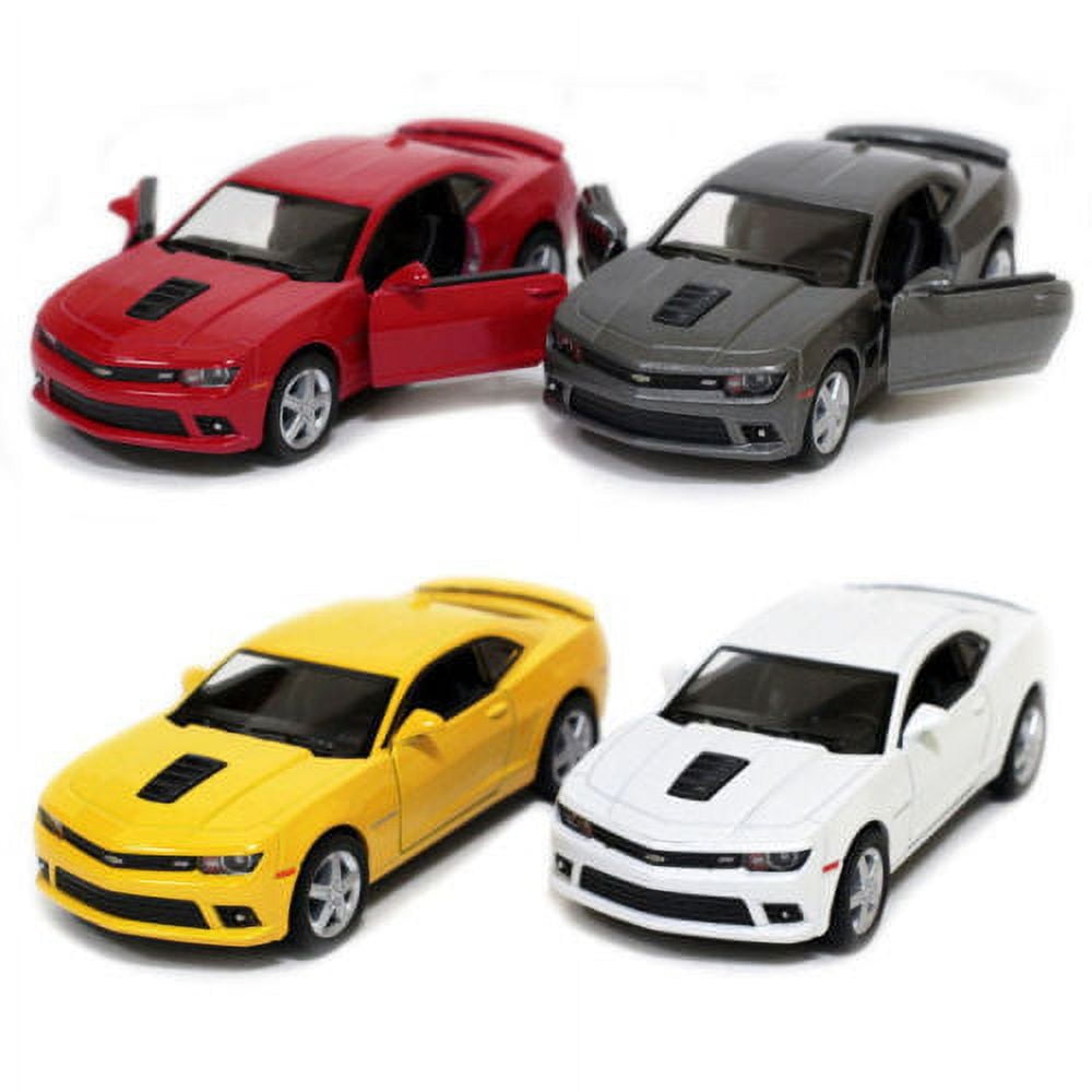 4 PC Set : Kinsmart 5" 2014 Chevy Chevrolet Camaro Diecast Model Toy ...