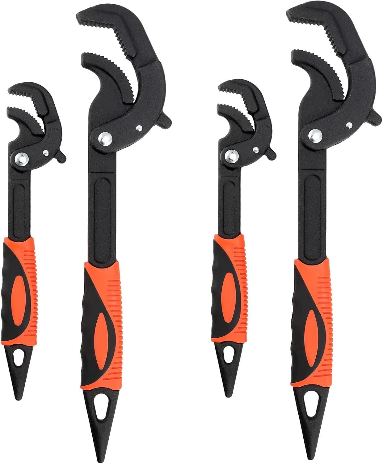 4 PCS 0.6''-2.4'' Multifunction Adjustable Wrenches, Self Adjusting ...