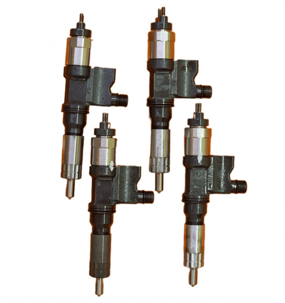 4 PCS 095000-0660 INJECTOR Denso 4HK1 / 6HK1 (REMAN) 6 MONTH WARRANTY ...