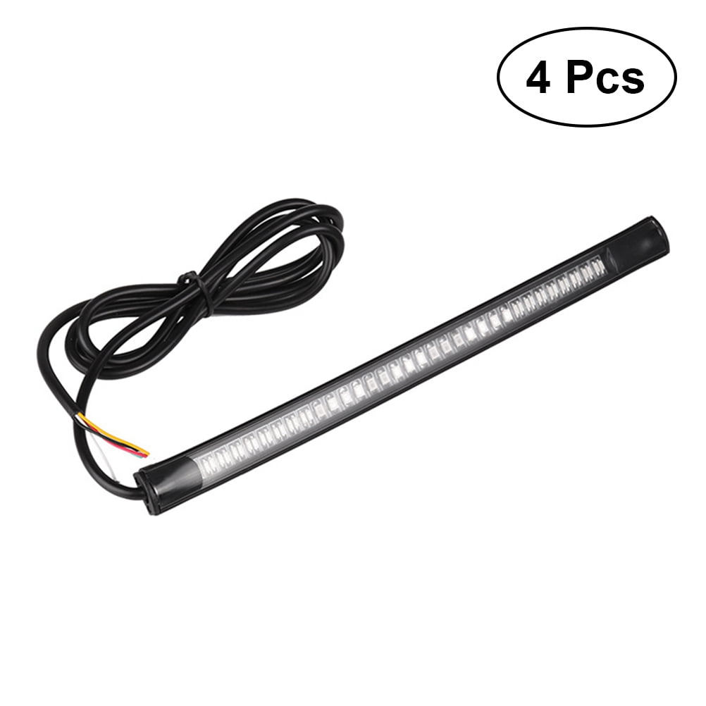 Worgeous Rubber Motorcycle LED Tail Lights with Brake and Turn Signals ...