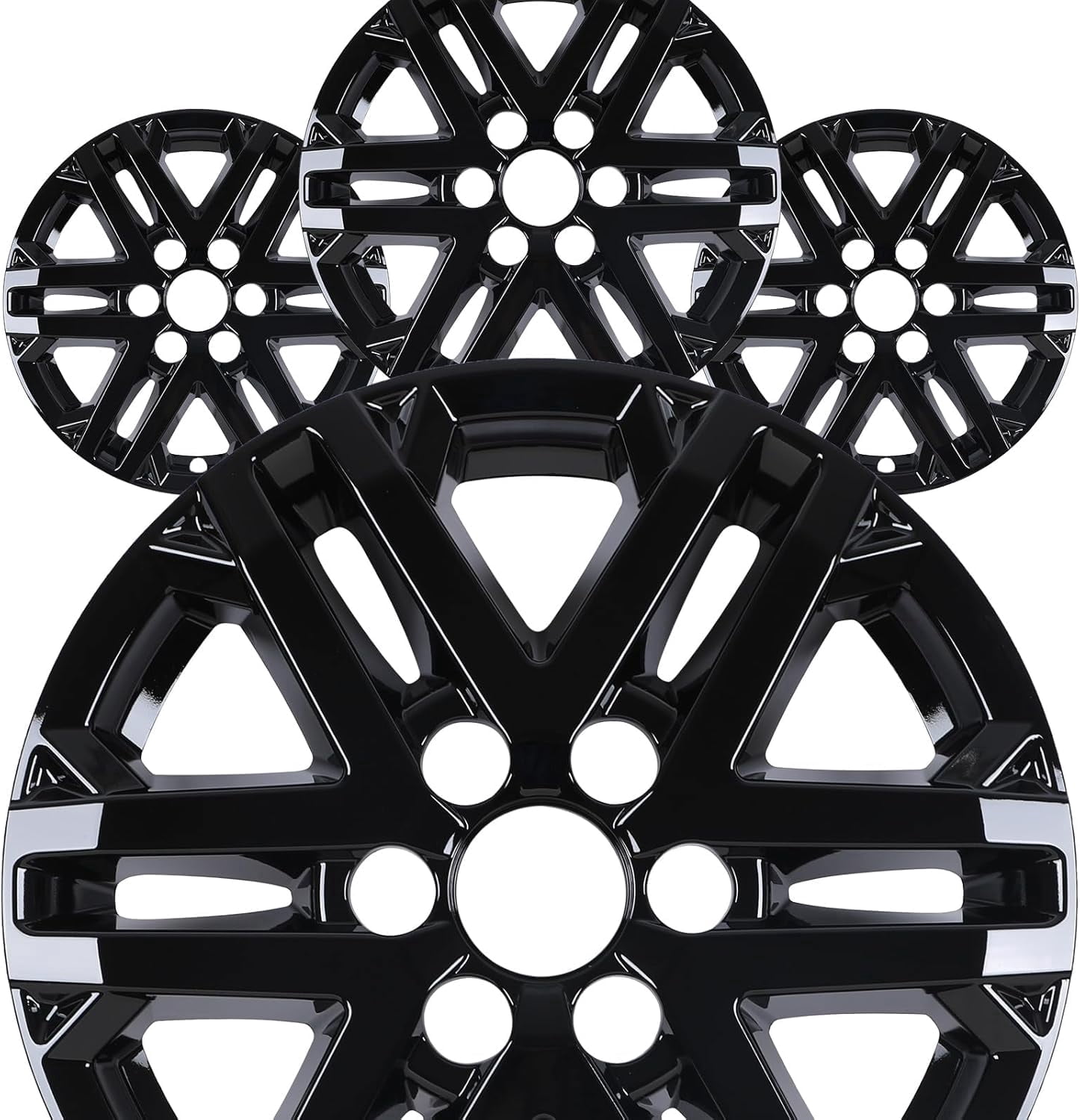 4 PCS 18 inch Alloy Wheel Rims Cover for 2022-2026 Toyota Tundra SR5 ...