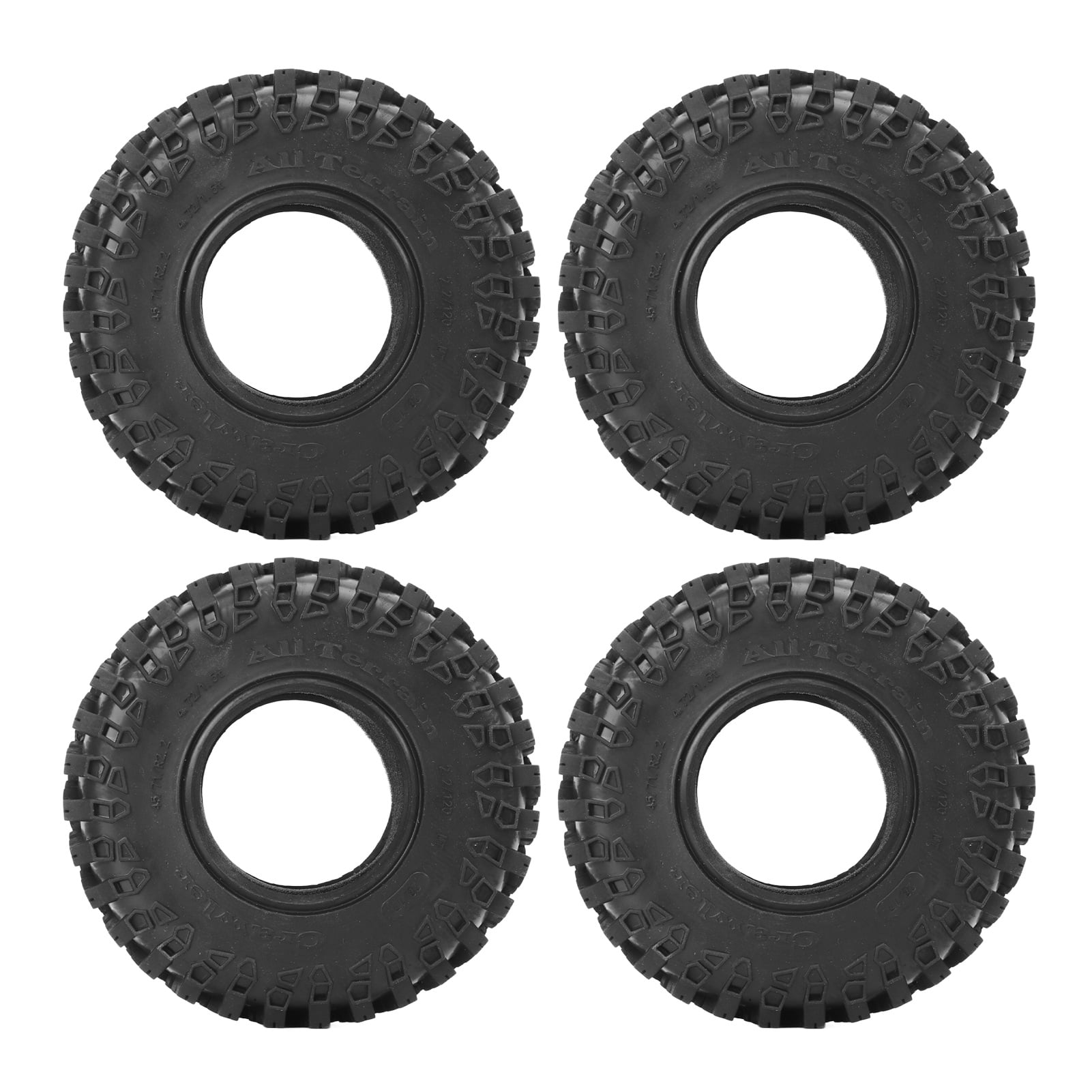 4 PCS 2.2in RC Rubber Tyre Set Wheel Tires Replacement Tire Skin for G8 ...