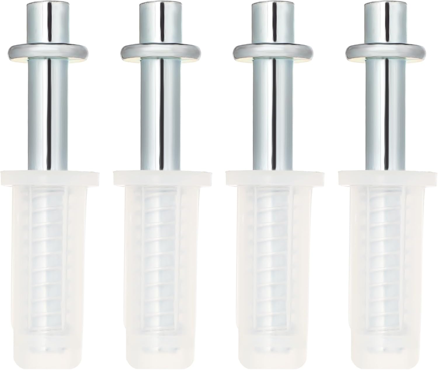 4 PCS 3/8 in. Bifold Door Hardware Nylon Spring-Loaded Top Pivot Bi ...