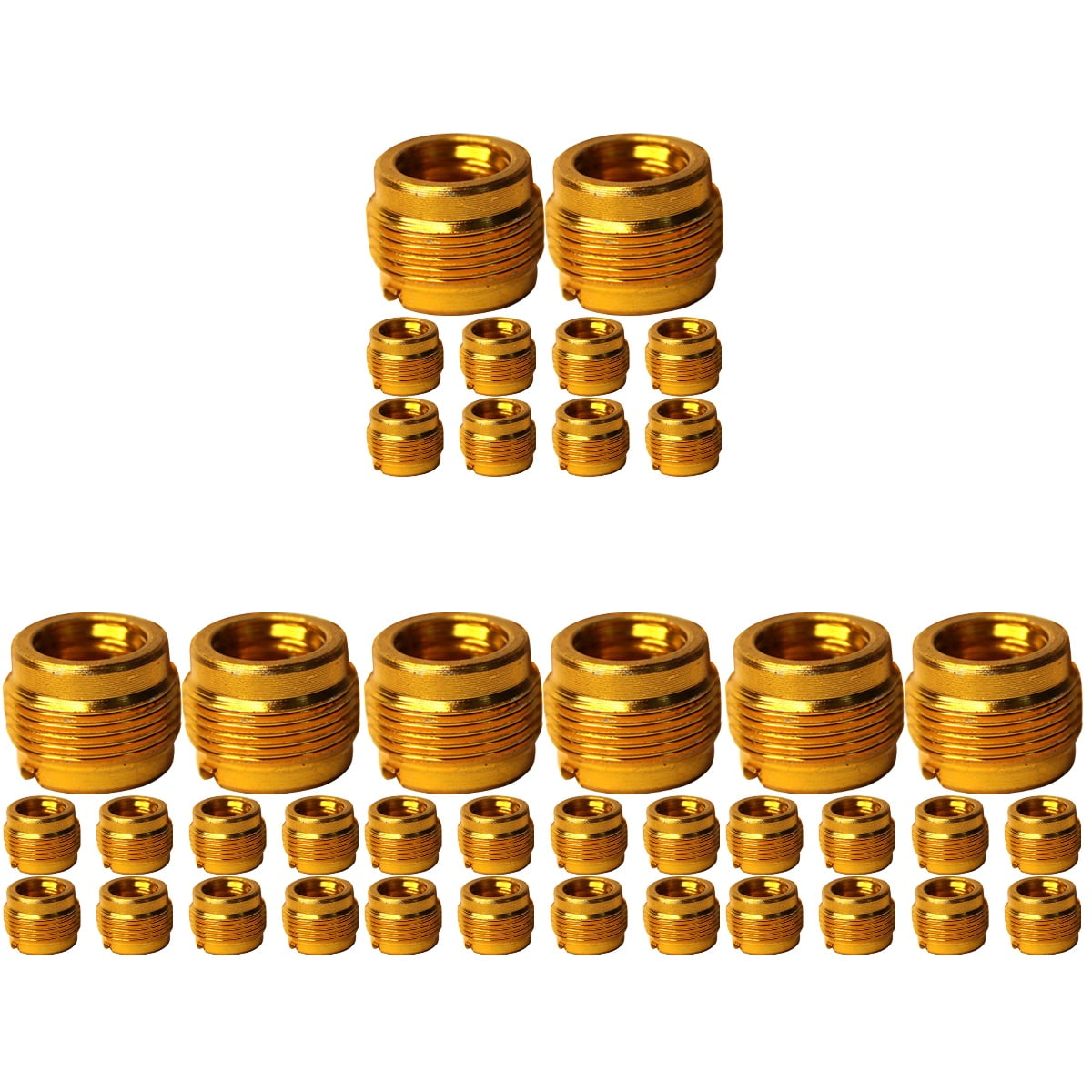 4 PCS 3/8 to 5/8 Microphone Adapter Screw Monitor Microphones Spark ...