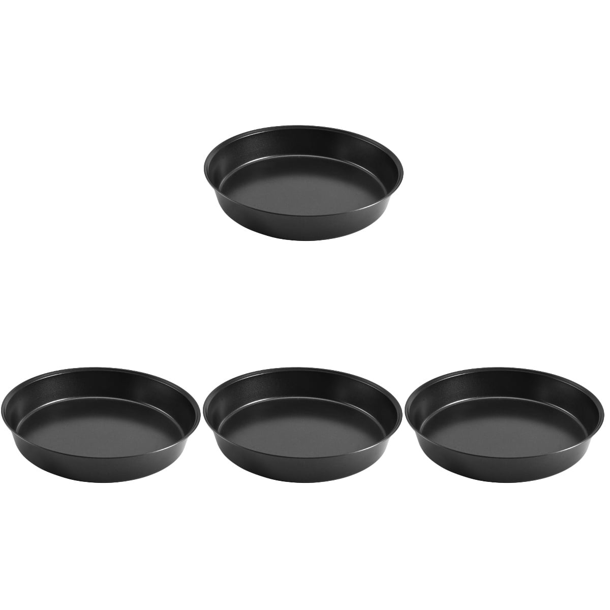 4 PCS 8 Inch Baking Dish Round Shaped Pan Biscuits Metal Supplies ...