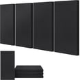 4 PCS Acoustic Panels, 2“ Thick 23.6" x 11.8" Fiberglass Sound Proof ...