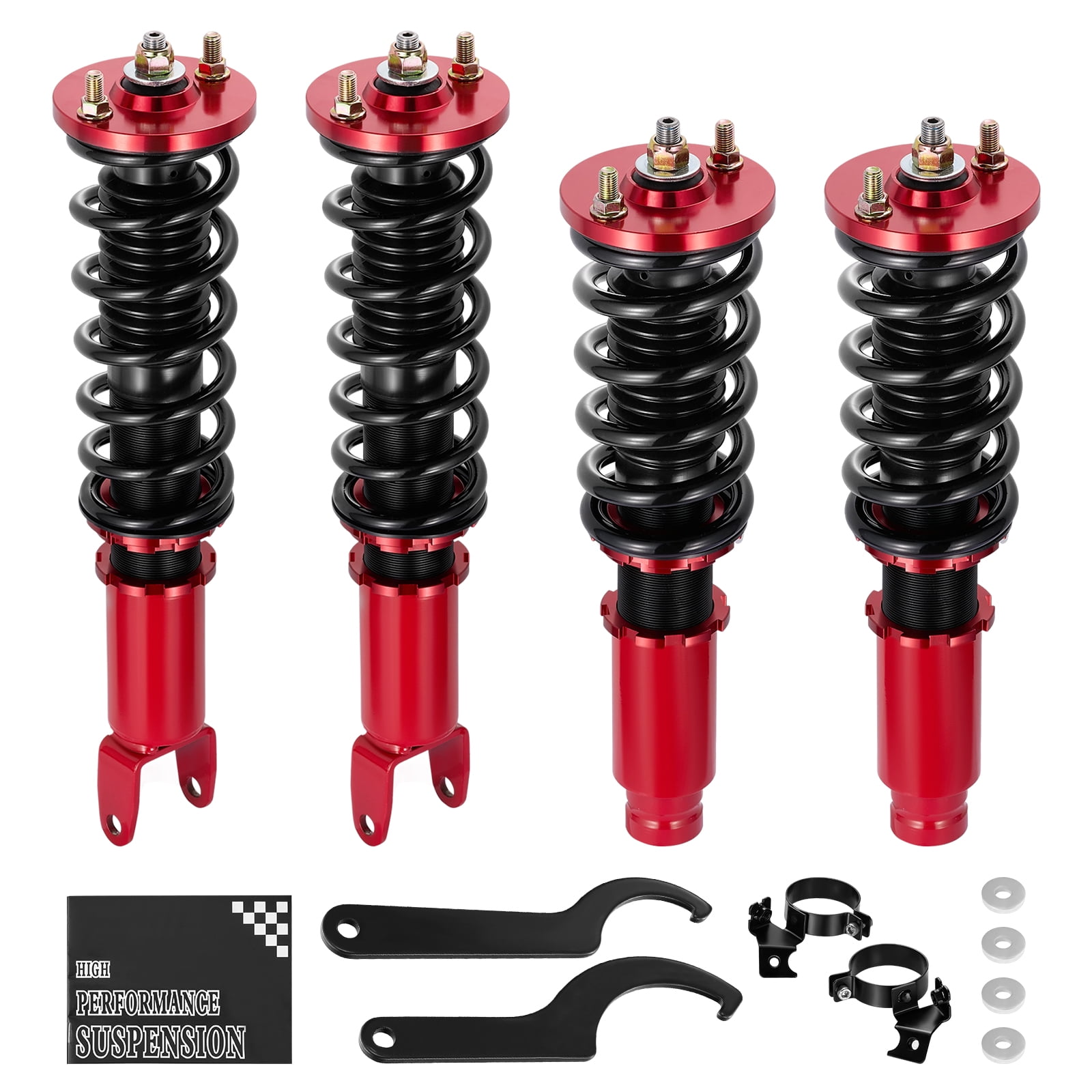 Coilovers Compatible with Honda 1988-2000 Civic/ 1988-1991 CRX ...