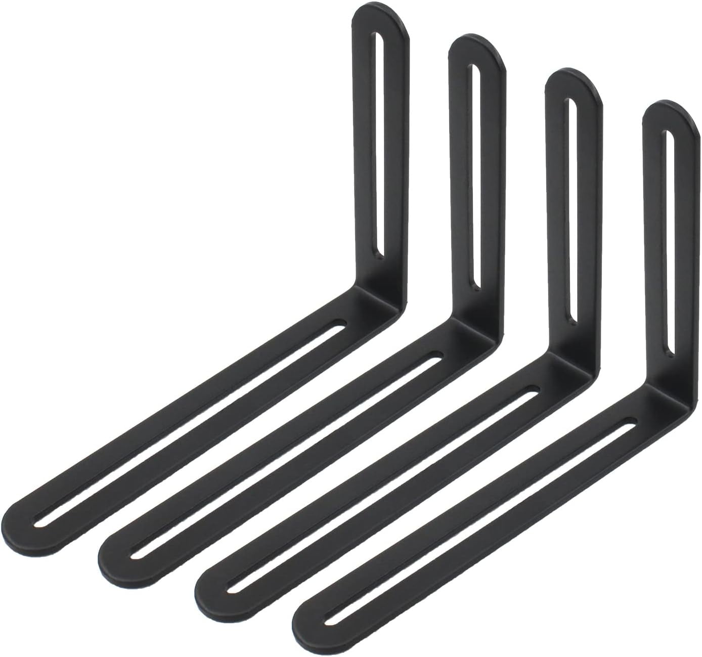 4 PCS Adjustable L-Shape Corner Brace, Heavy DutyStainless Steel Joint ...