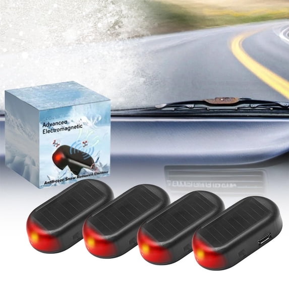4 PCS Anti-Freeze Electromagnetic Car Snow Removal Device| 2-in-1 Car ...