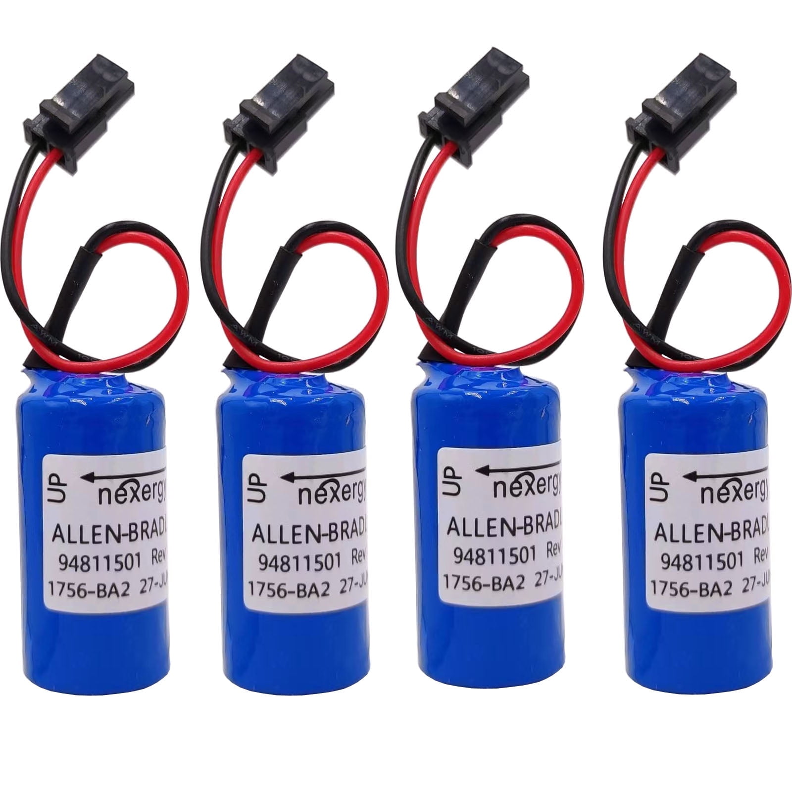 4 PCS BATTERY For ALLEN-BRADLEY 1756-BA2 PLC Controller Battery BR2/3A ...