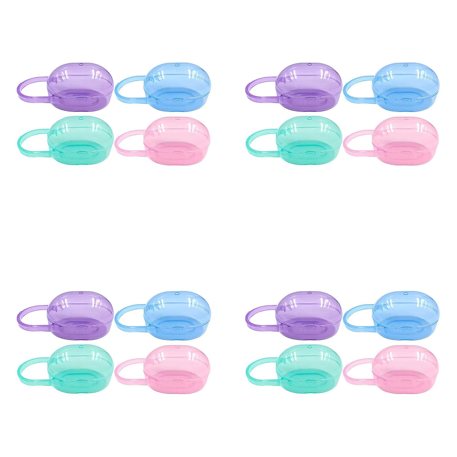 4 PCS Baby Pacifier Box, Pacifier Pacifier Storage Gosear Portable ...