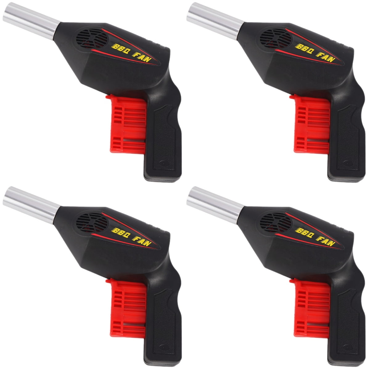 4 PCS Barbecue Hand Blower Charcoal Grill Tool Professional - Walmart.com