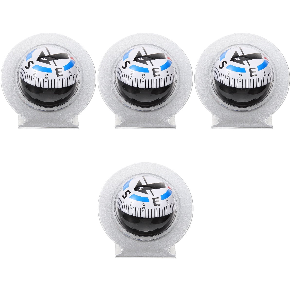 4 PCS Boat Compass For Marine Dash Mount Boats Auto Quad Wheel Work ...