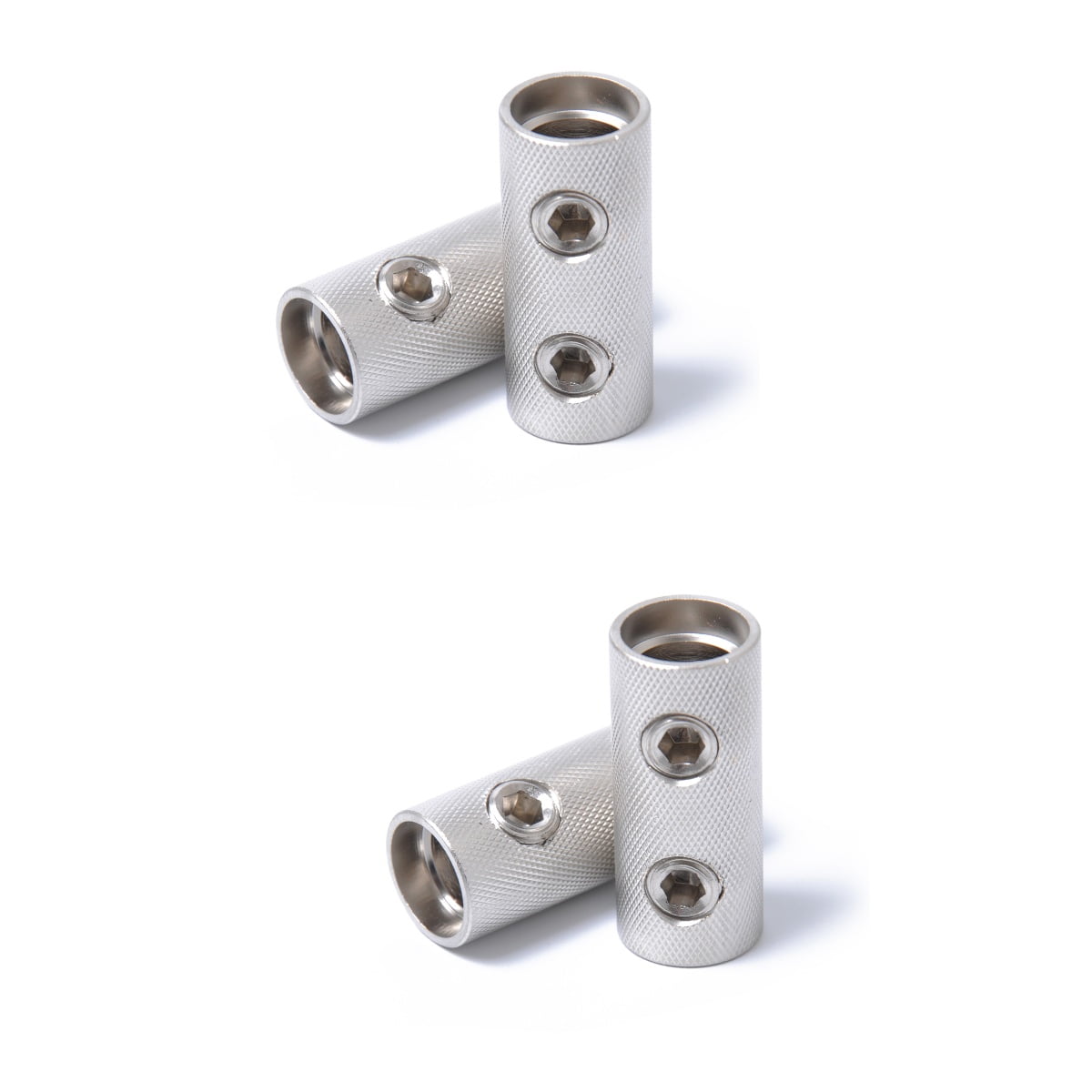 4 PCS Butt Splice Connector Wire Butt Connectors Audio Car Brass ...