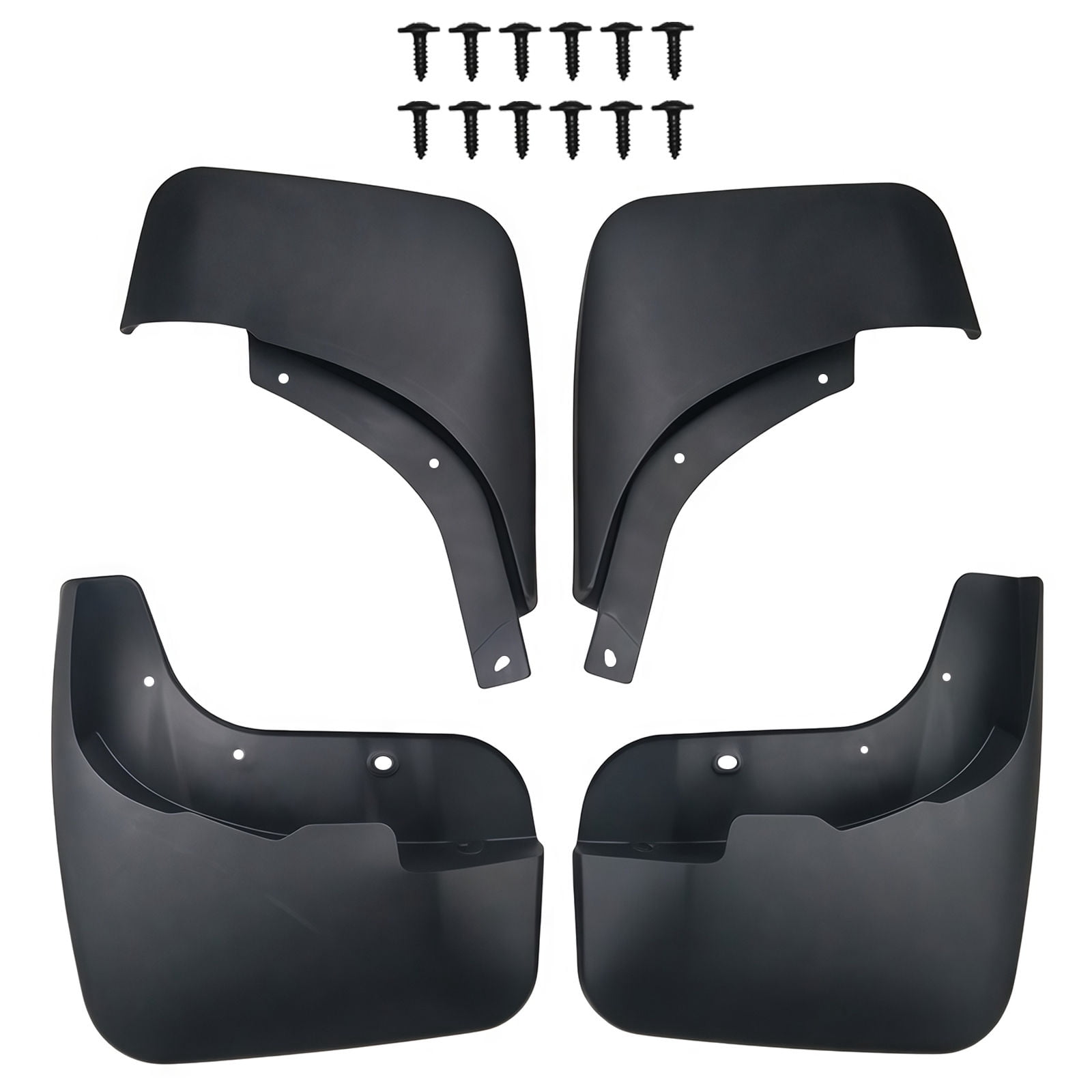 4 PCS Car Mud Flaps For Audi Q7 2007-2015, Custom Nodrill Splashback ...