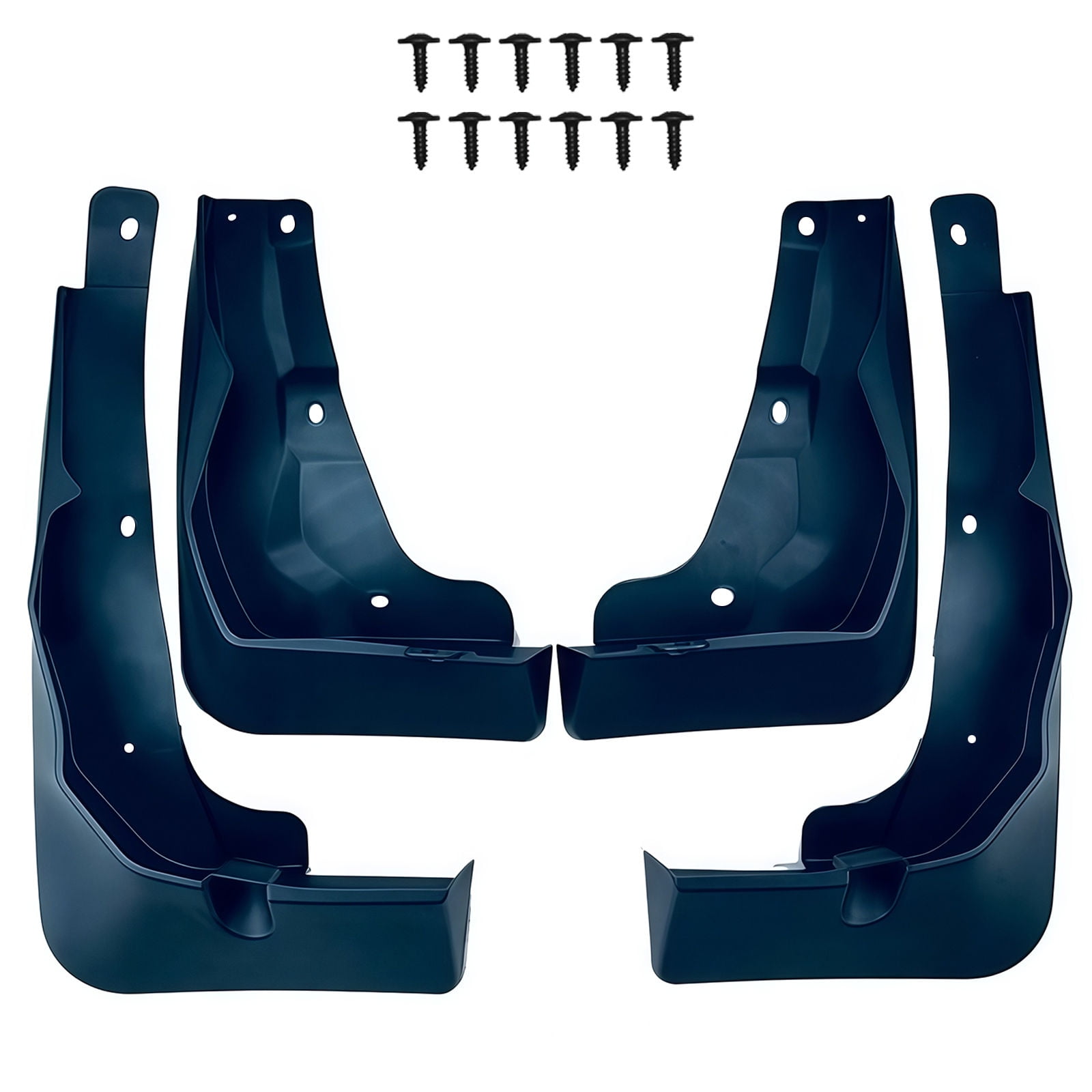 4 PCS Car Mud Flaps For Toyota RAV4, Custom Nodrill Splashback Molding ...