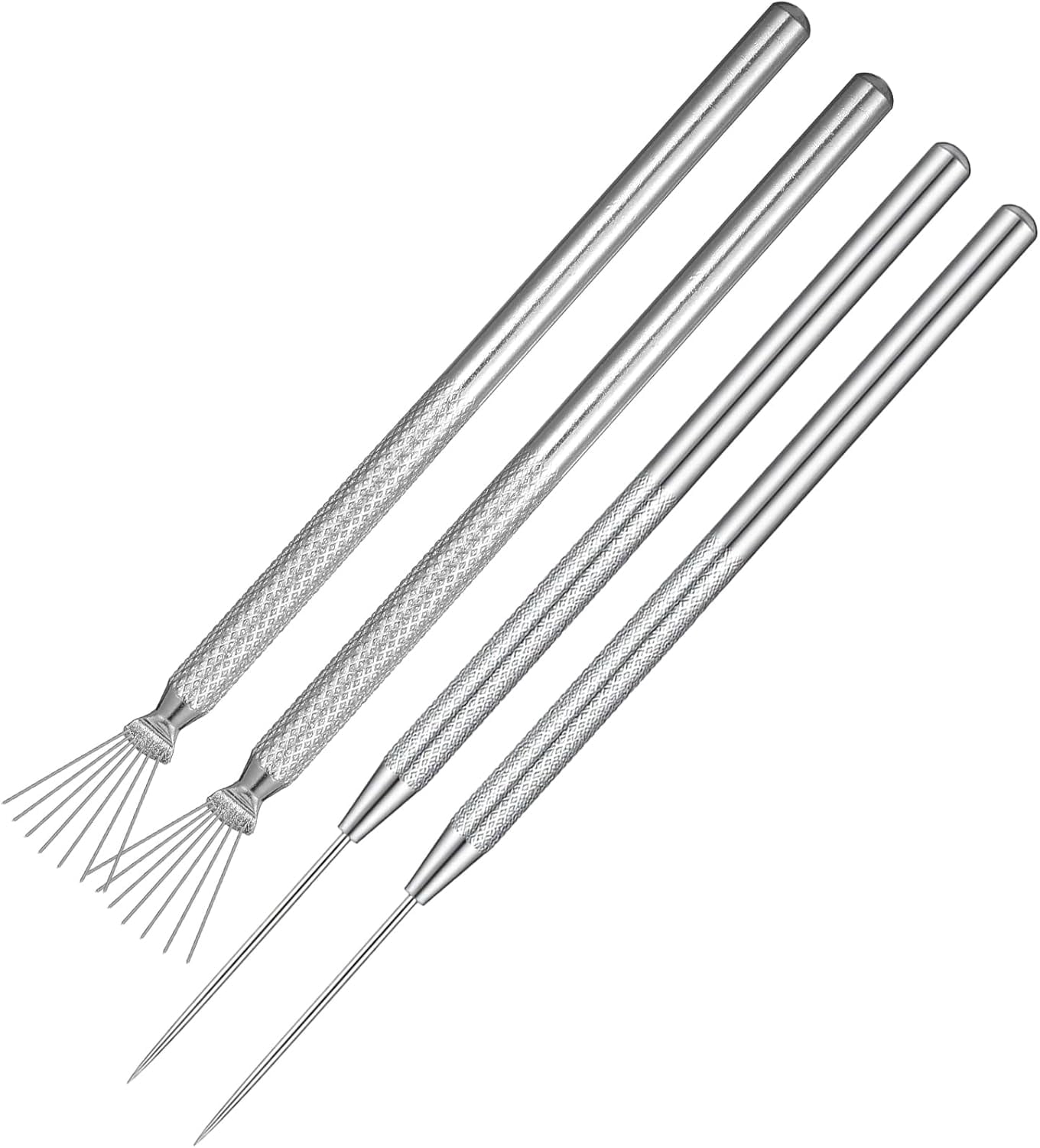 4 PCS Clay Needle Tools Polymer Pottery Clay Sculpting Tools Stainless ...