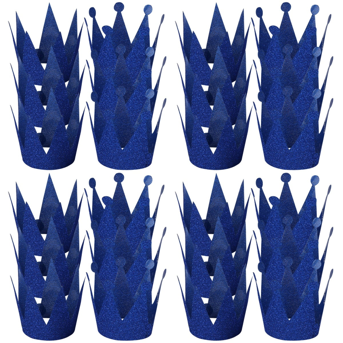 4 PCS Crown Hat Sonic Birthday Decorations Paper Crowns Happy Kids ...