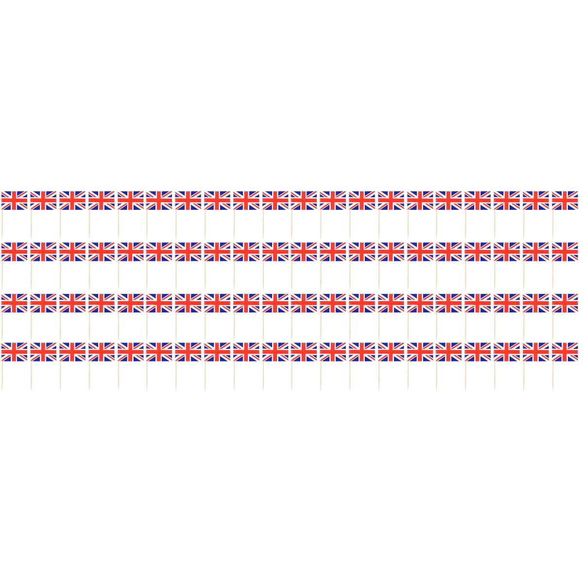 4 PCS Decorations Topper American Toothpick Flag Dinner Party DIY ...