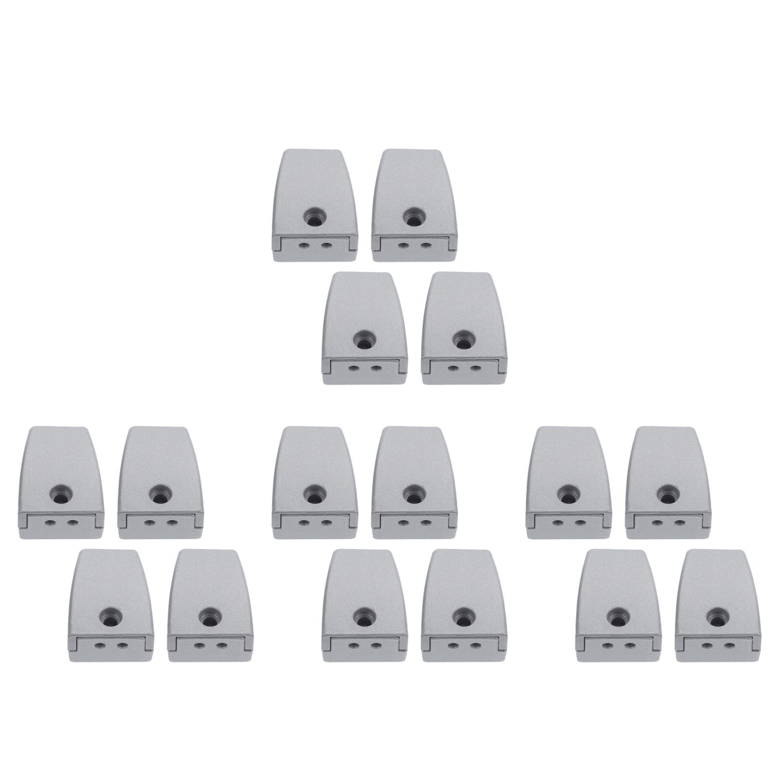 4 PCS Desk Partition Clip Clamp Accessories Glass Computer Room Screen ...