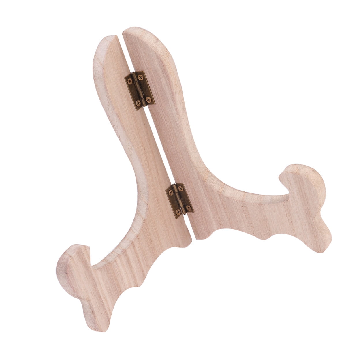 4 PCS Desktop Bookshelf Folding Display Plate Stand Shop Display Desk ...