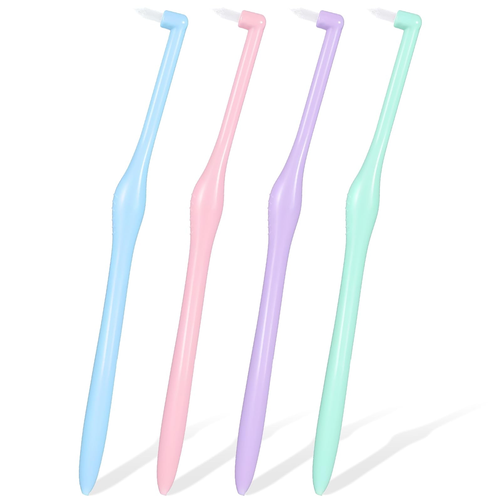 4 PCS End Tuft TSF6 Toothbrush Adult, Gum End Tuft Toothbrush for ...