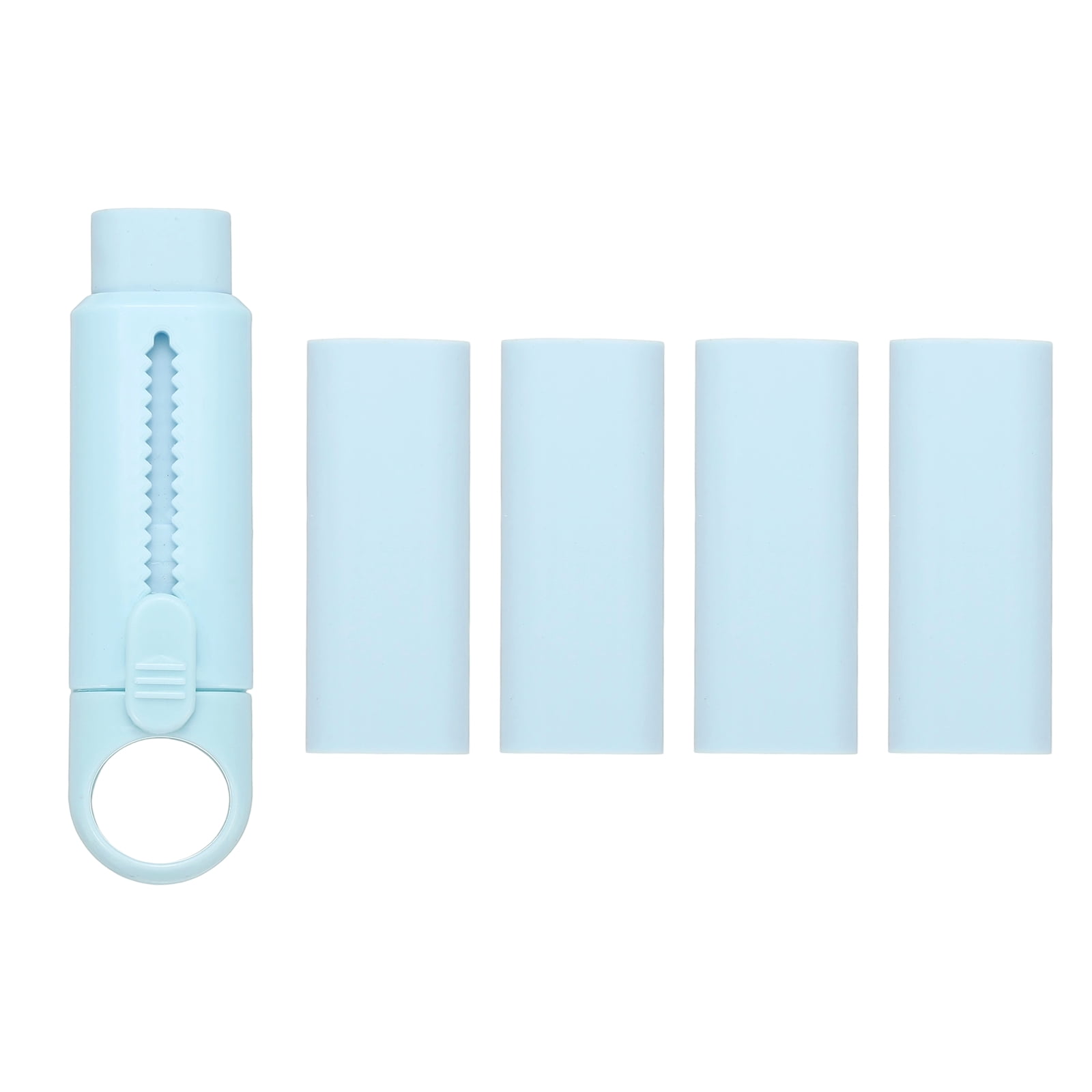 4 PCS Erasers, Sliding Retractable Eraser Push Pull Cute Pencil Erasers ...